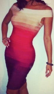 Volcano Explosion Dress by Hervé Léger for $259 | Rent the Runway