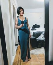 Green Echo Gown by Cinq à Sept for $110 | Rent the Runway