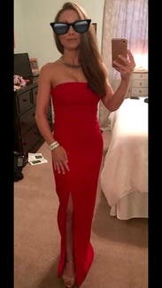 Cardinal Carly Gown by Elizabeth and James for $80 - $100 | Rent the Runway