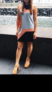 Reed Angular Dress by Milly for $70 | Rent the Runway