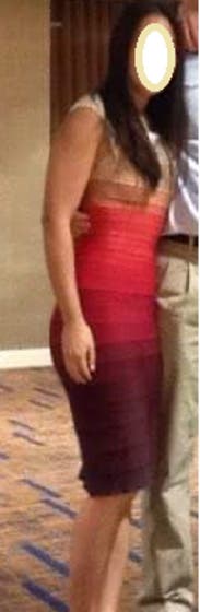 Volcano Explosion Dress by Hervé Léger for $259 | Rent the Runway