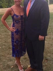 Alese Geometric Lace Dress by BCBGMAXAZRIA for $75 - $90 | Rent the Runway