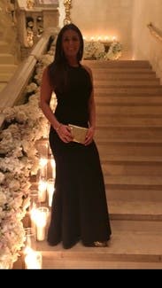 Black Sama Gown by Elizabeth and James for $80 - $100 | Rent the Runway